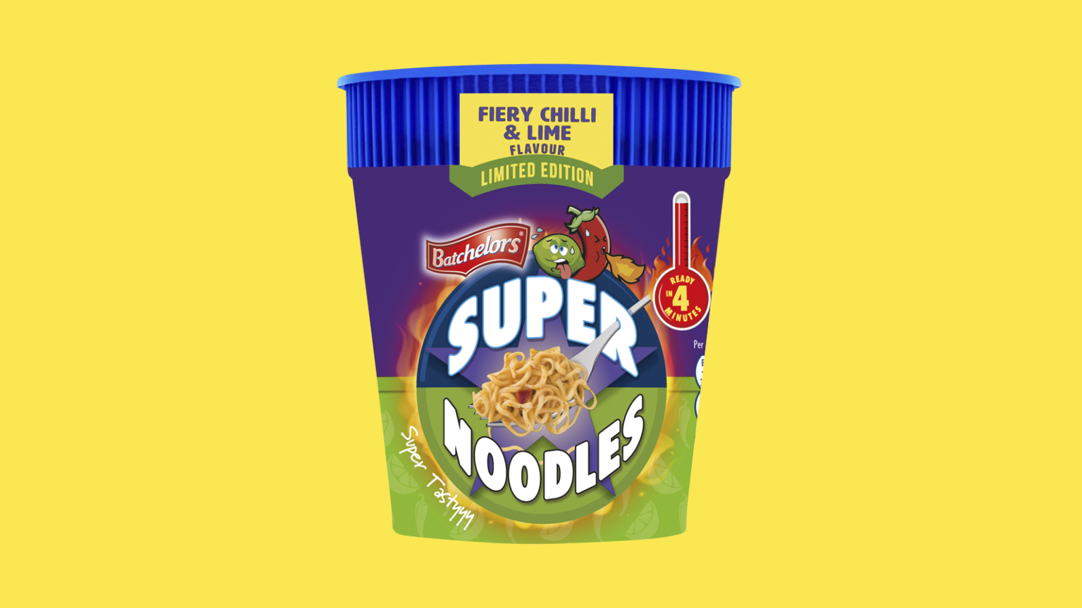 Batchelors Super Noodles Curry Flavour Pot 75g - Batchelors