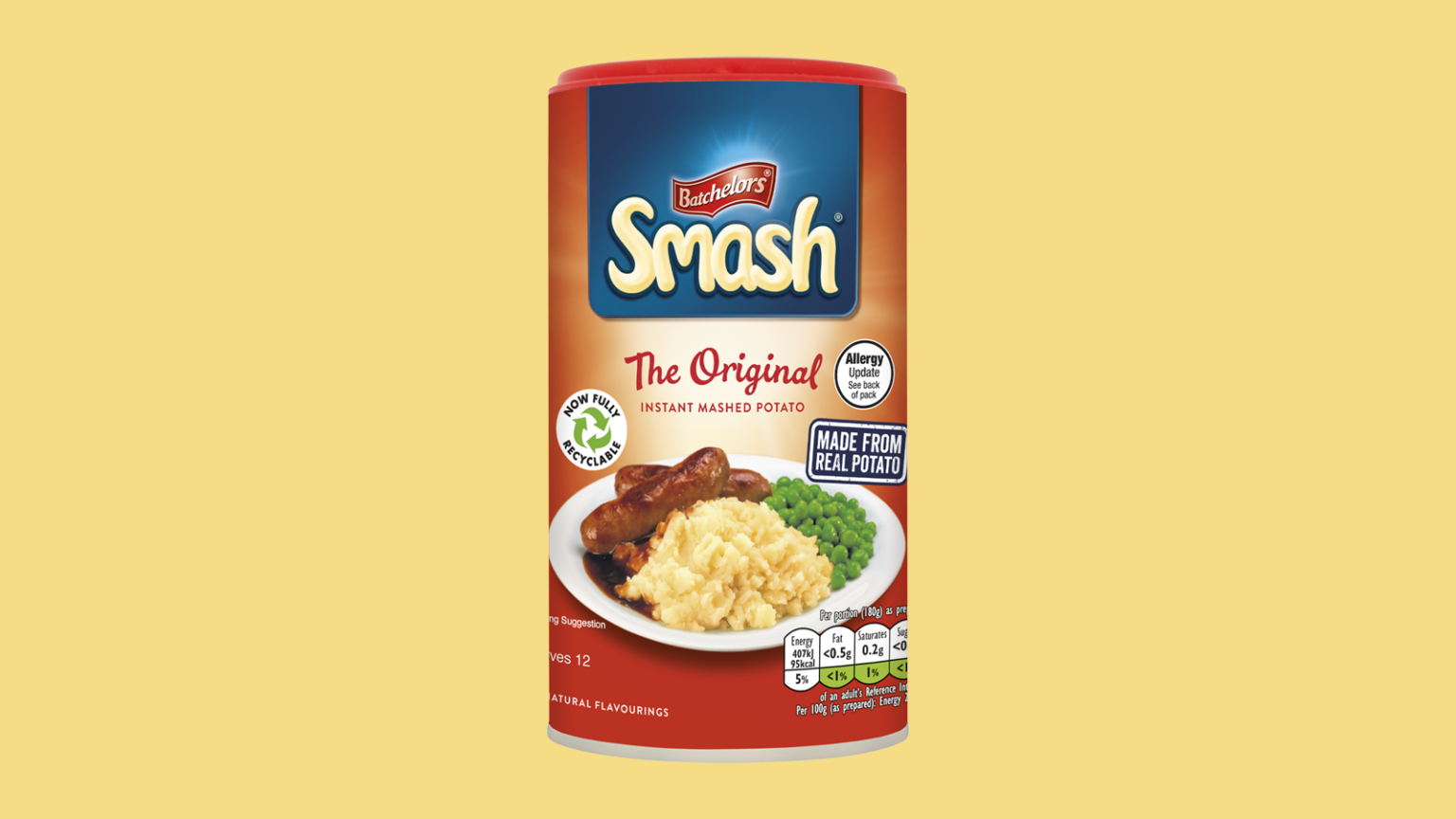 Batchelors Smash The Original Instant Mashed Potato 176g - Batchelors