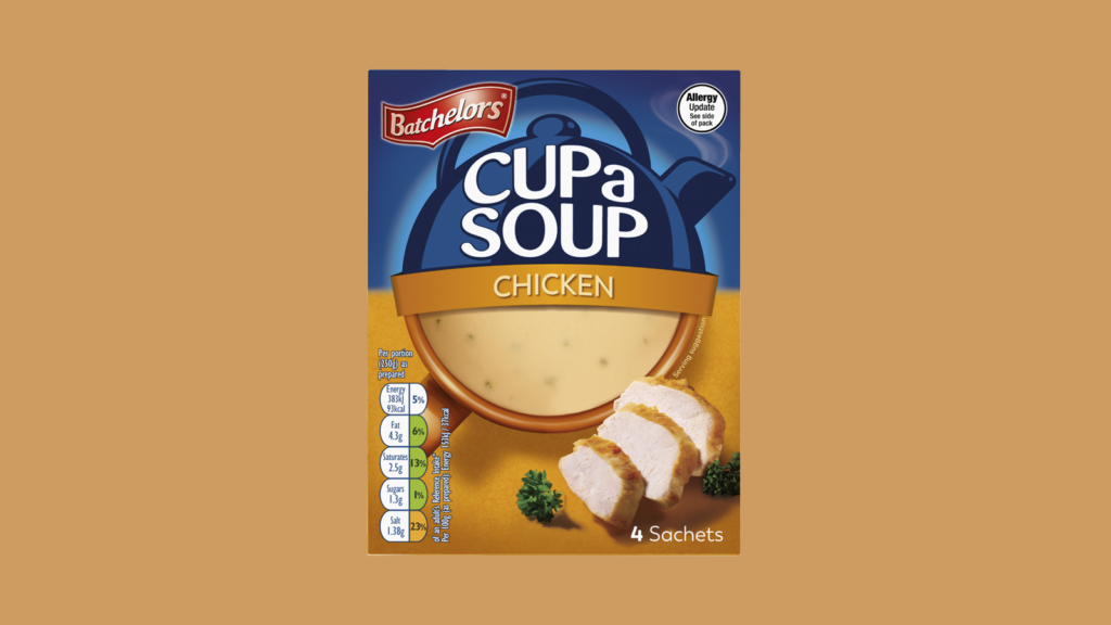 Batchelors Cup a Soup Chicken 4 Sachets 81g - Batchelors